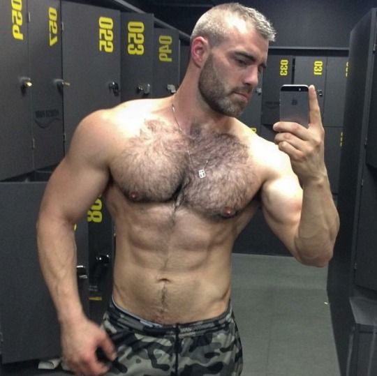 Showing off his chest | Scrolller