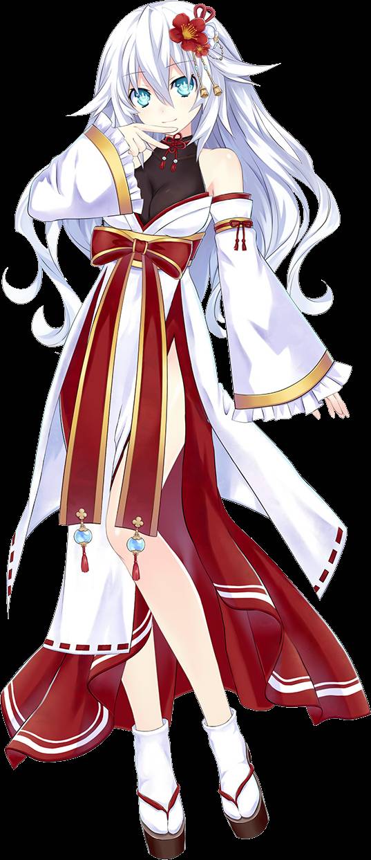 Shrine maiden Black Heart | Scrolller