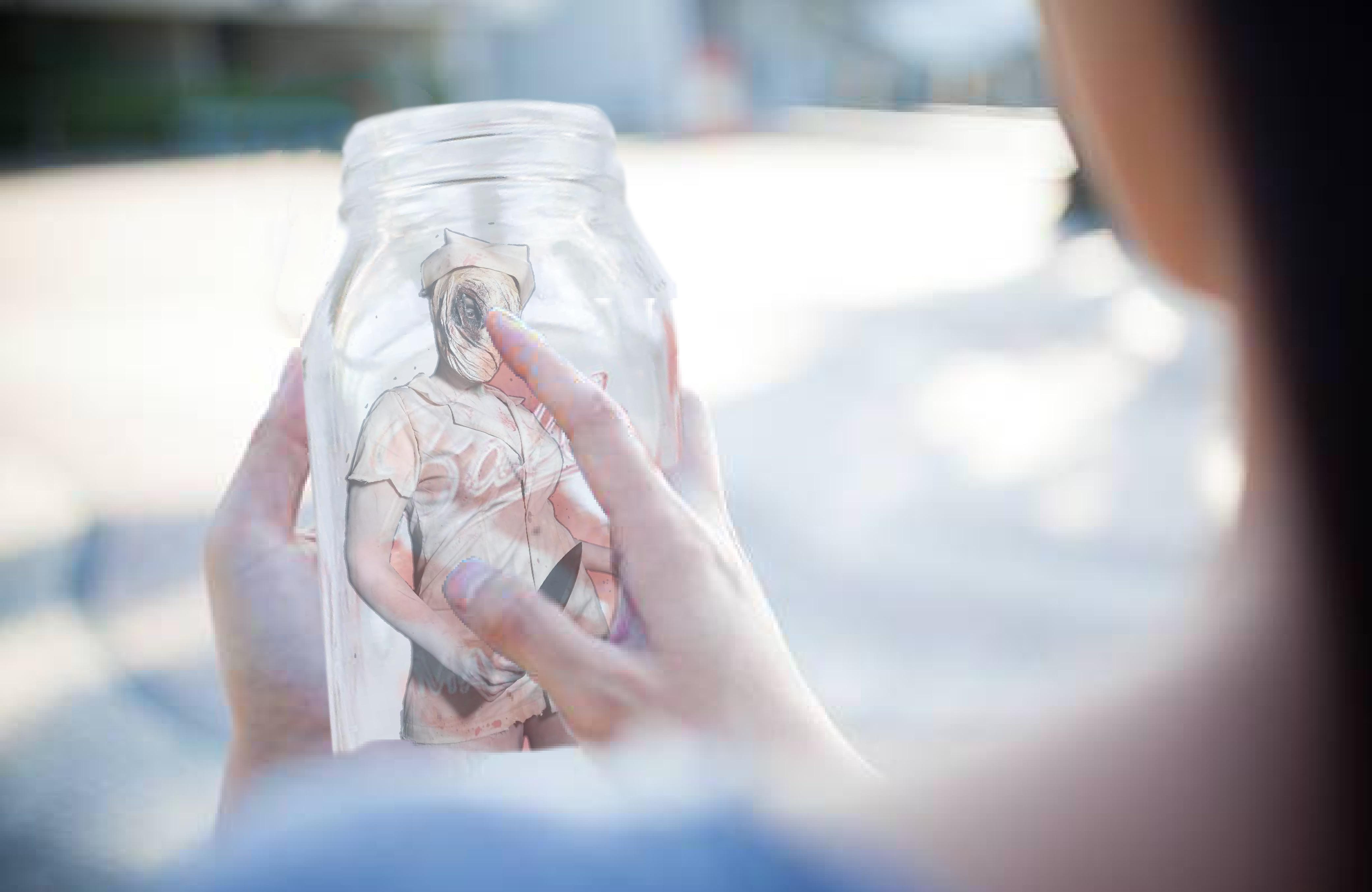 Shrunken Silent Hill Nurse Featuring Morgana | Scrolller