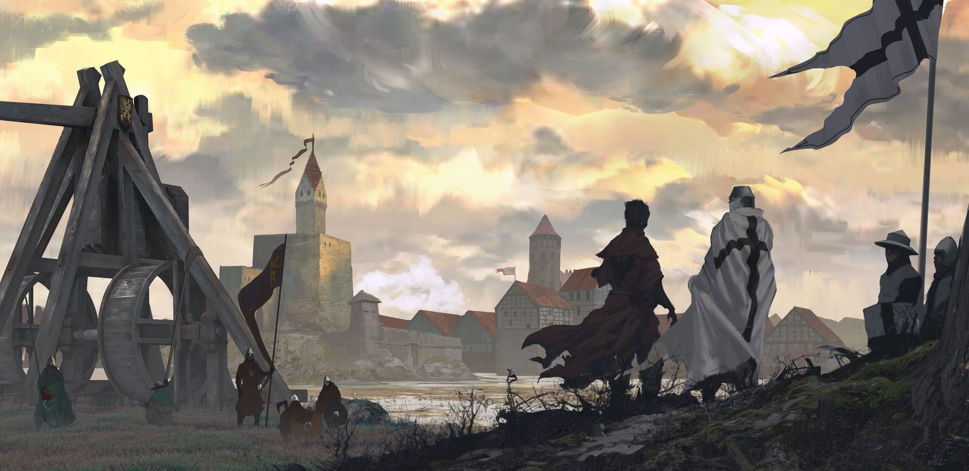 Siege of Danzig by Maciej Janik | Scrolller