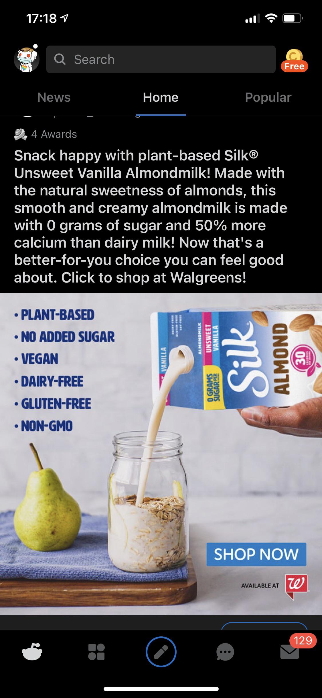 SILK? So soy milk? | Scrolller