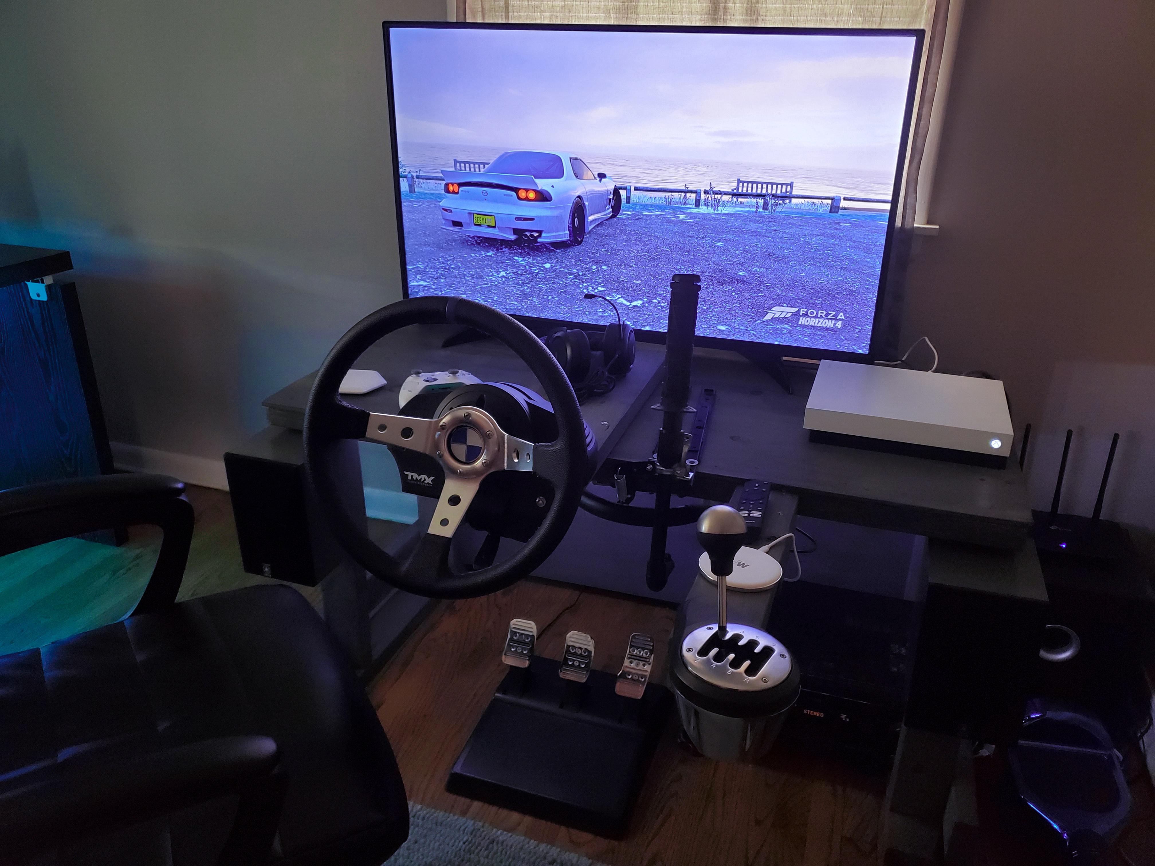 Sim cockpit...still needs some work but getting there | Scrolller