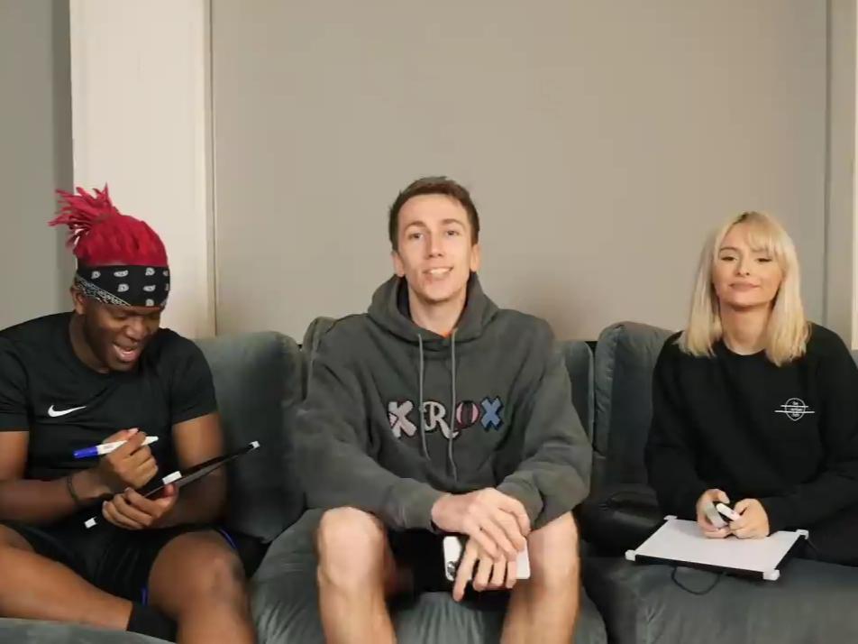 Simon and Talia, KSI and Simon & now KSI and Talia. ngl this is best love triangle i have seen ...