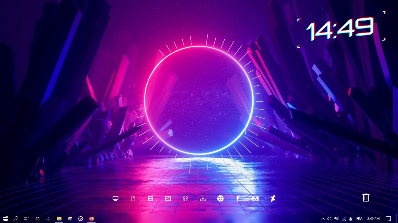 Simple rainmeter , any suggestion skins ? | Scrolller