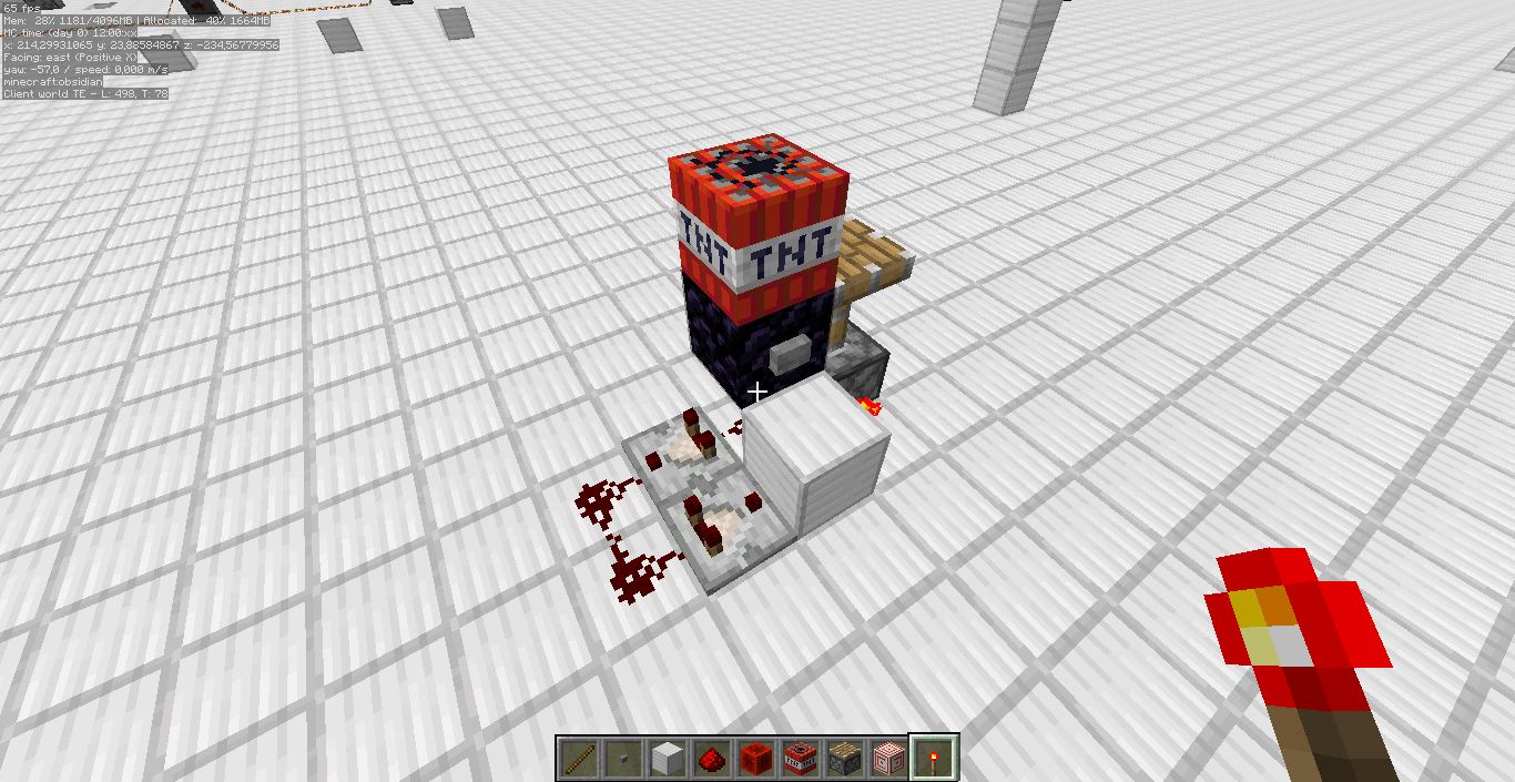 simple tnt headless piston setup | Scrolller