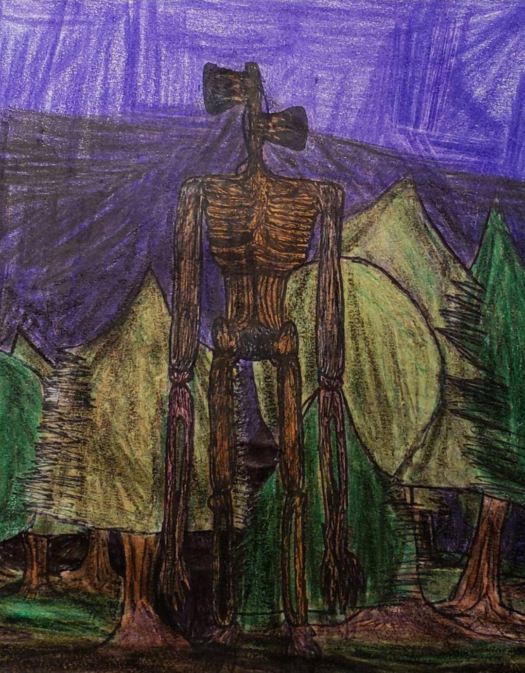 Siren Head drawing I did | Scrolller