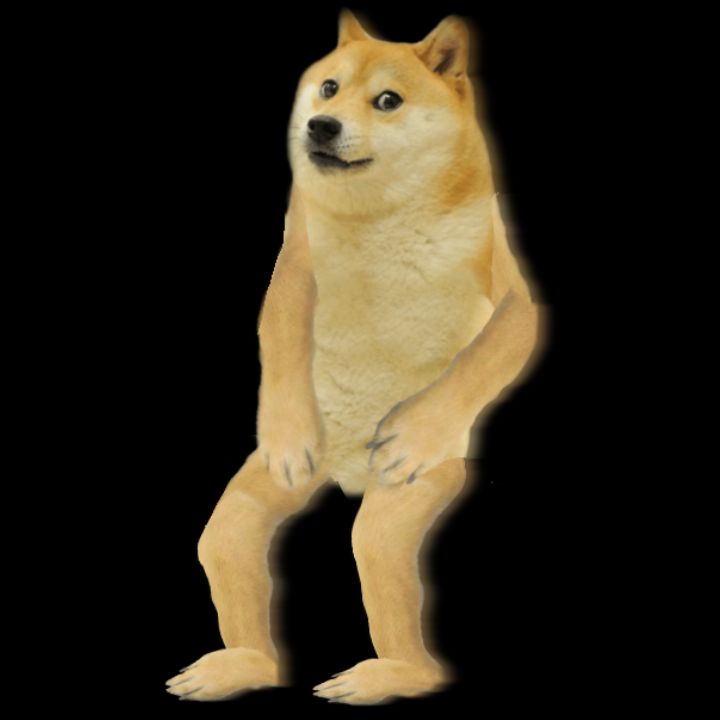Sitting doge png. | Scrolller
