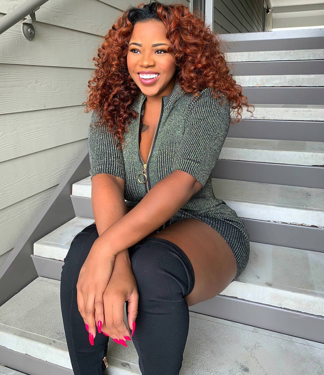 Sitting On The Step | Scrolller