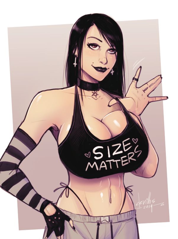 Size do matters actually, the size of boobs | Scrolller
