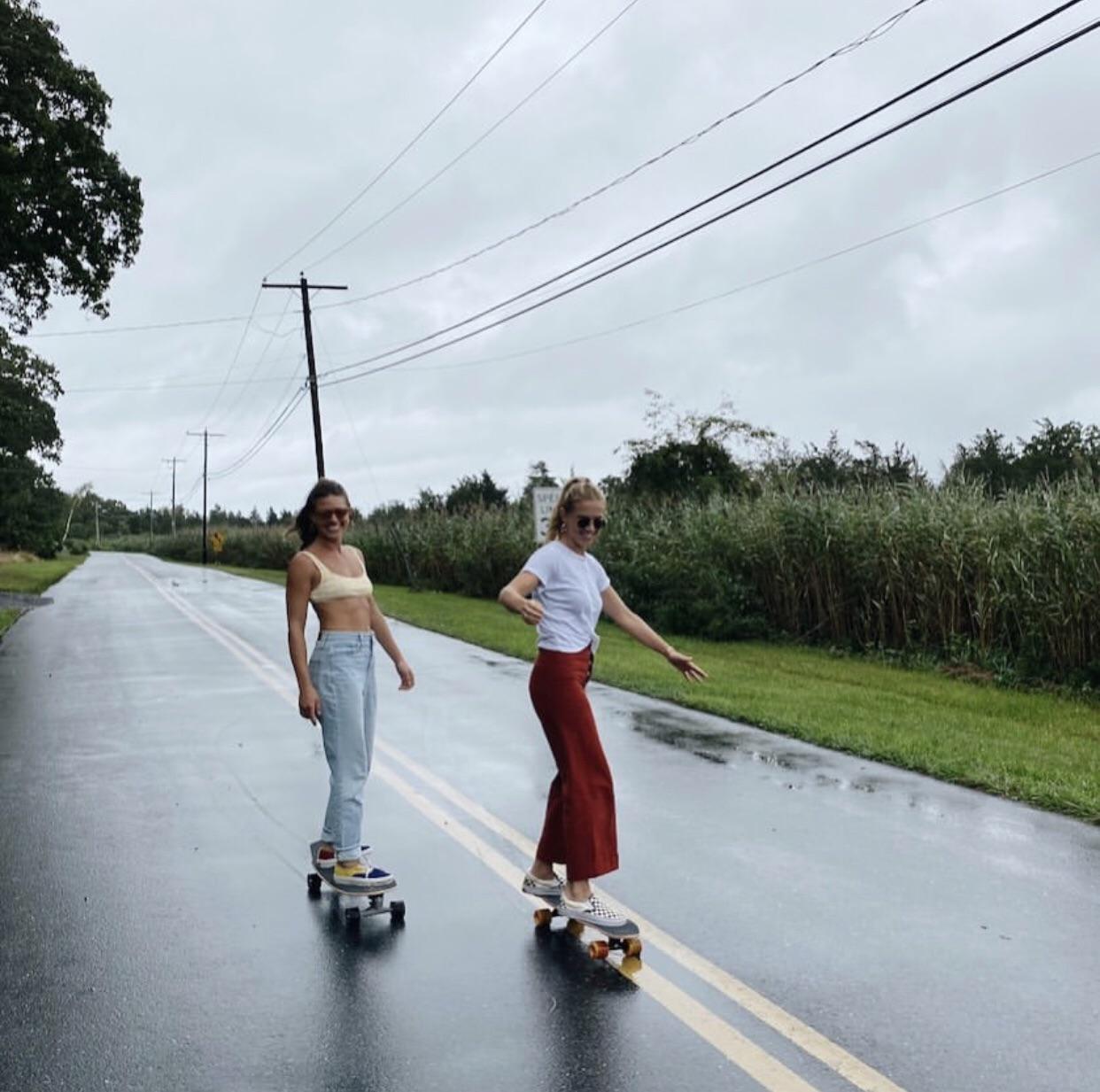 Skateboarding in the rain... (Insta post) | Scrolller