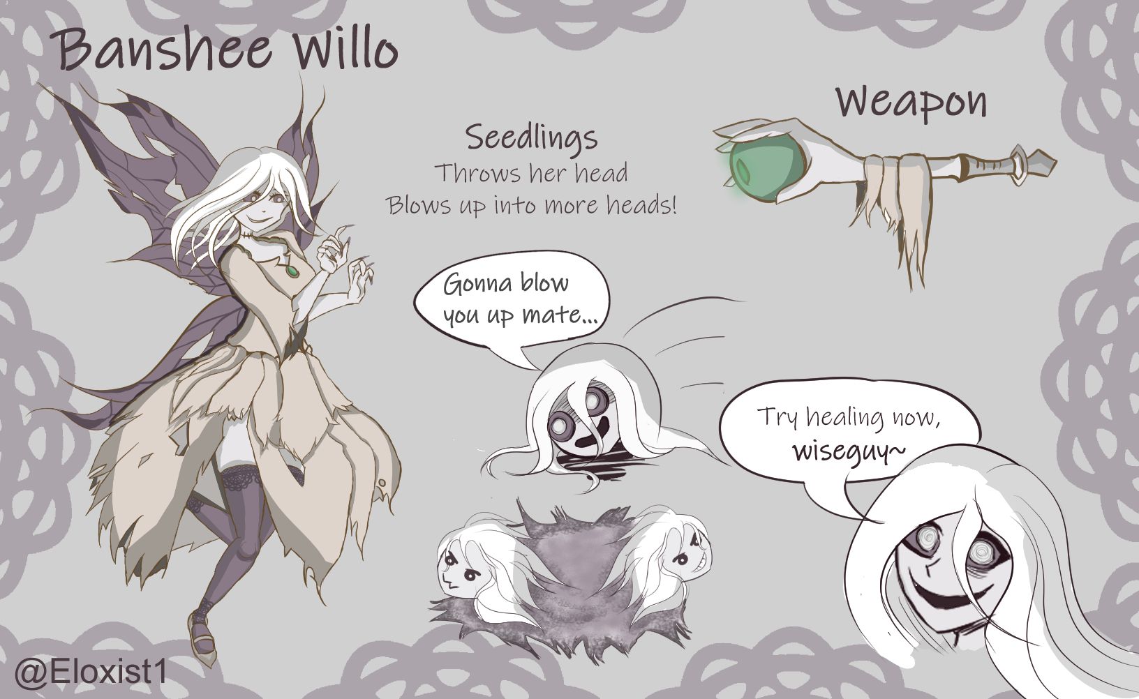 Skin concept: Banshee Willo | Scrolller