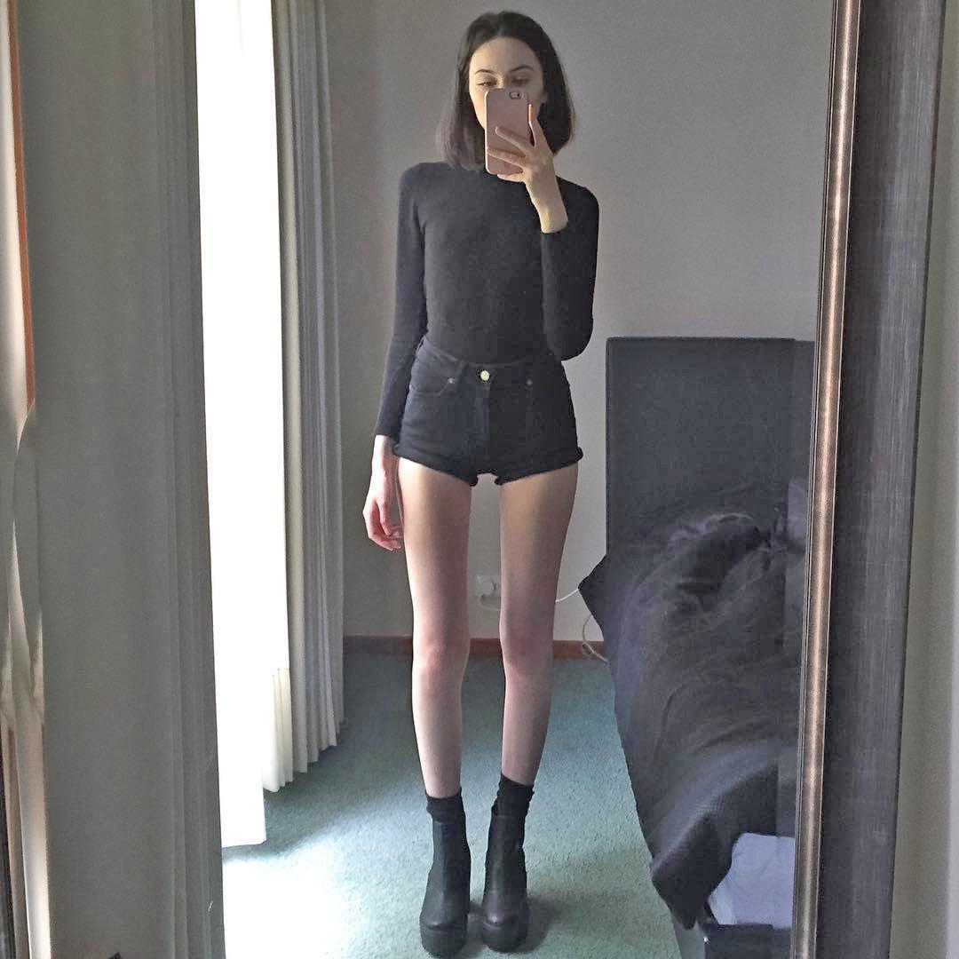 Skinny and flat-chested | Scrolller