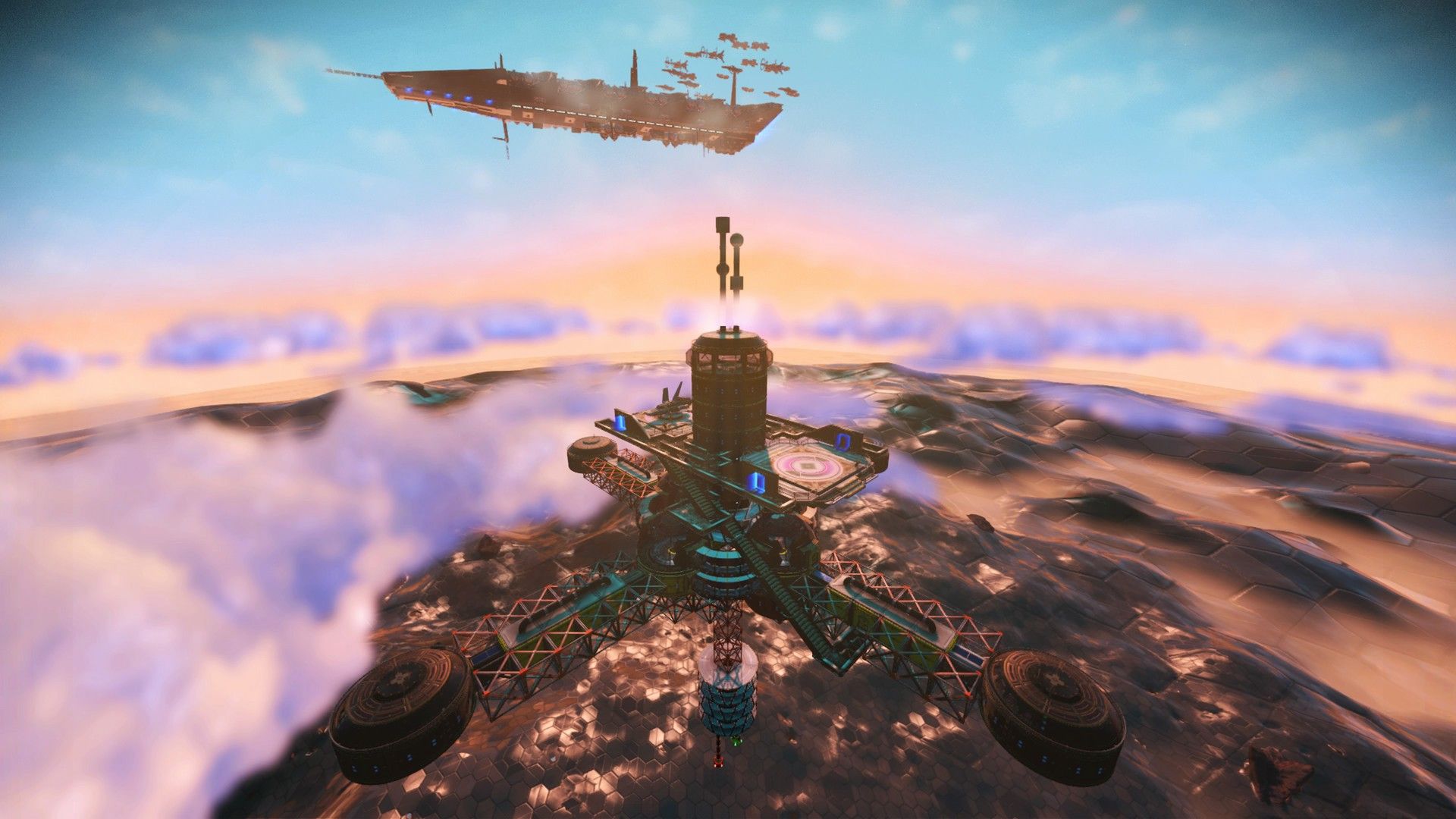 Sky Base work in progress | Scrolller