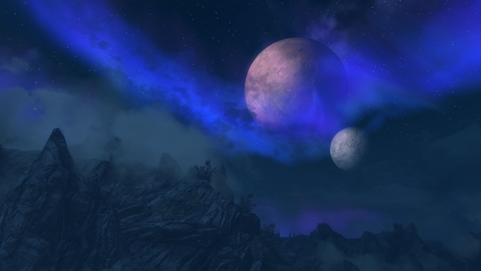 Skyrim: Moons of Nirn (1920x1080) | Scrolller