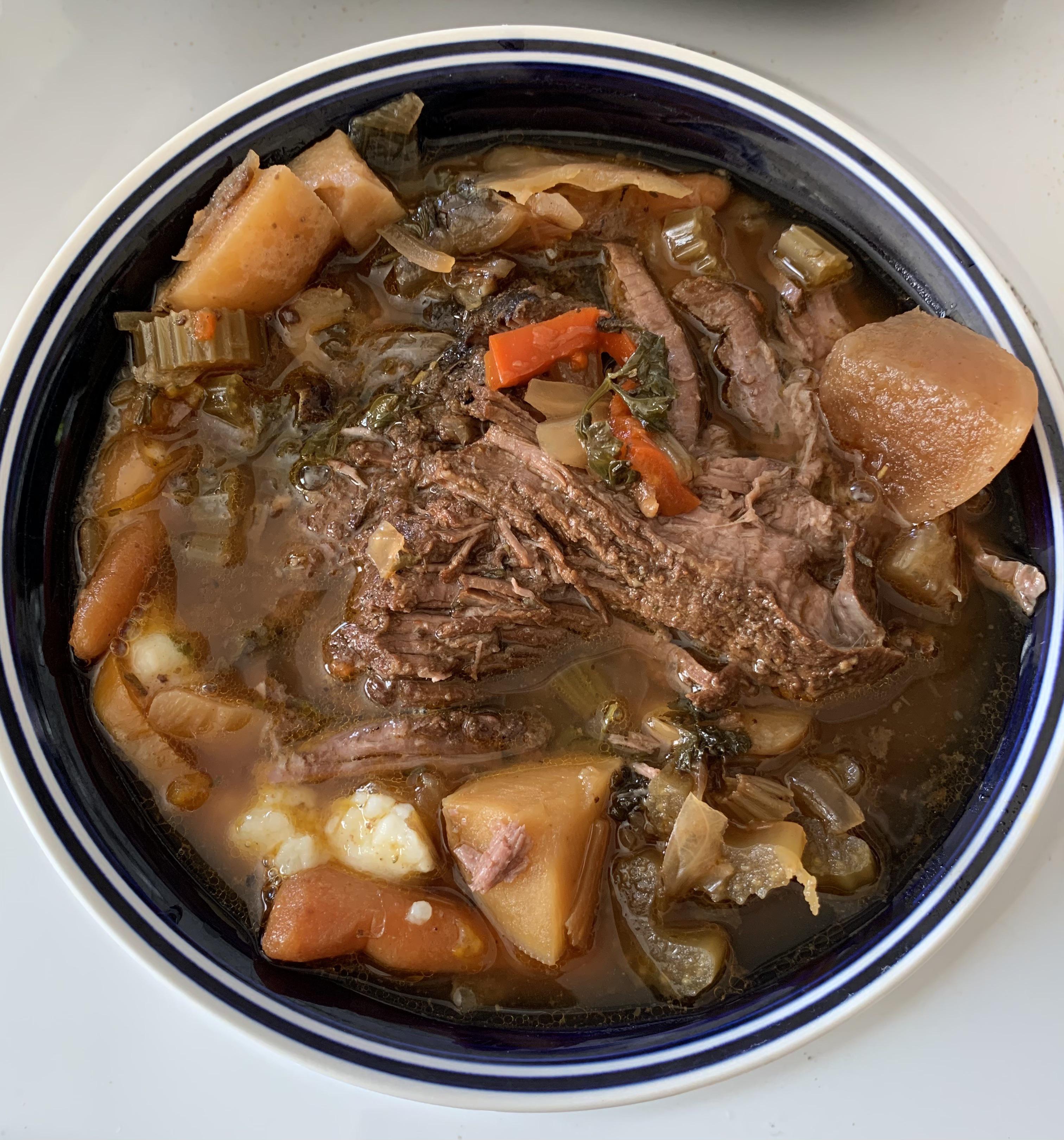 Slow cook beef in a pot roast style | Scrolller