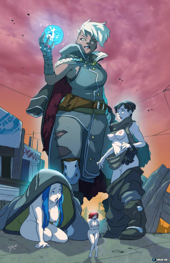 Small Enough to Fit in Pandora's Box! (SW, shrink out of clothes, gts, multiple girls, fanart ...