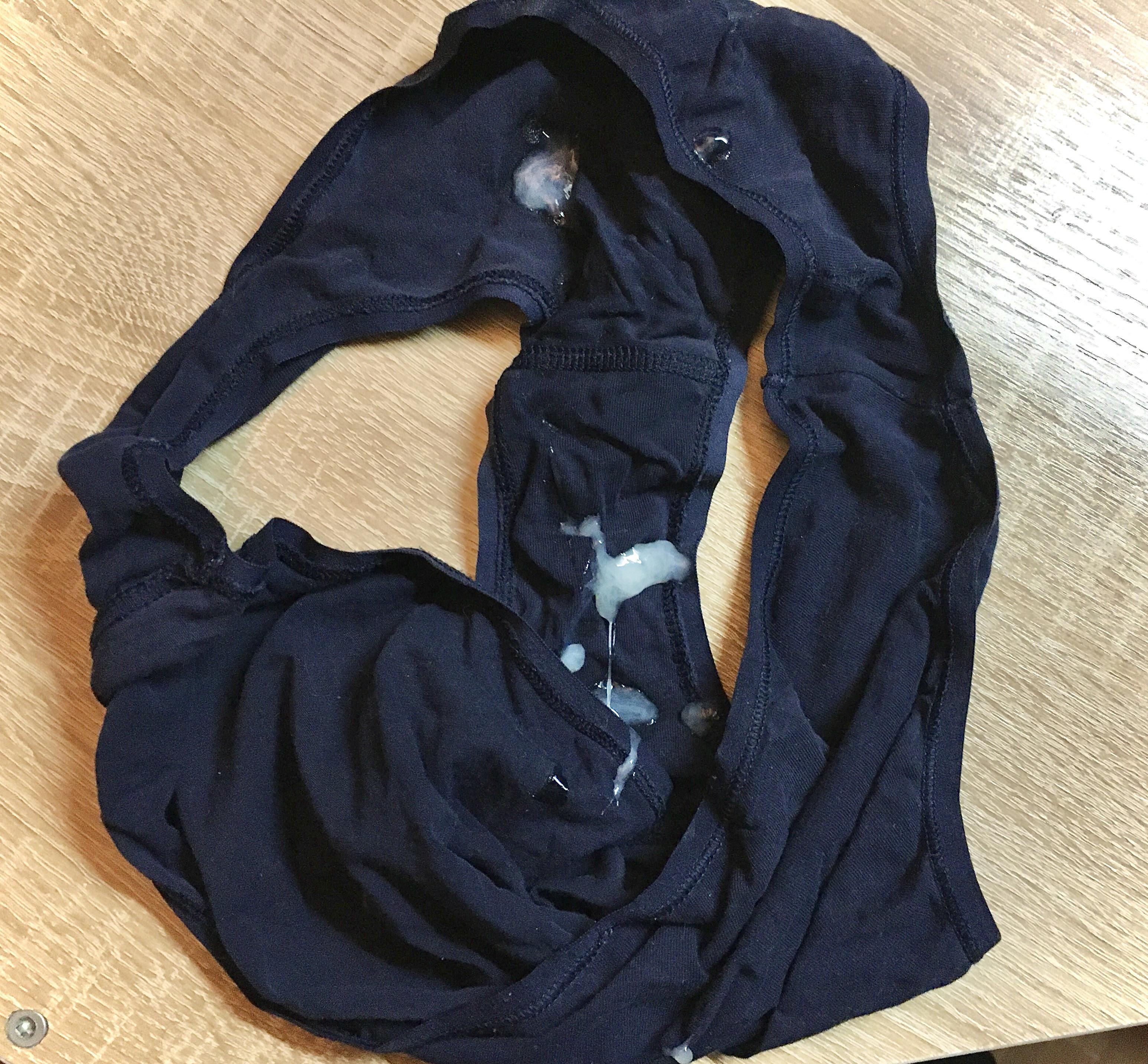 Small load on sisters panties | Scrolller