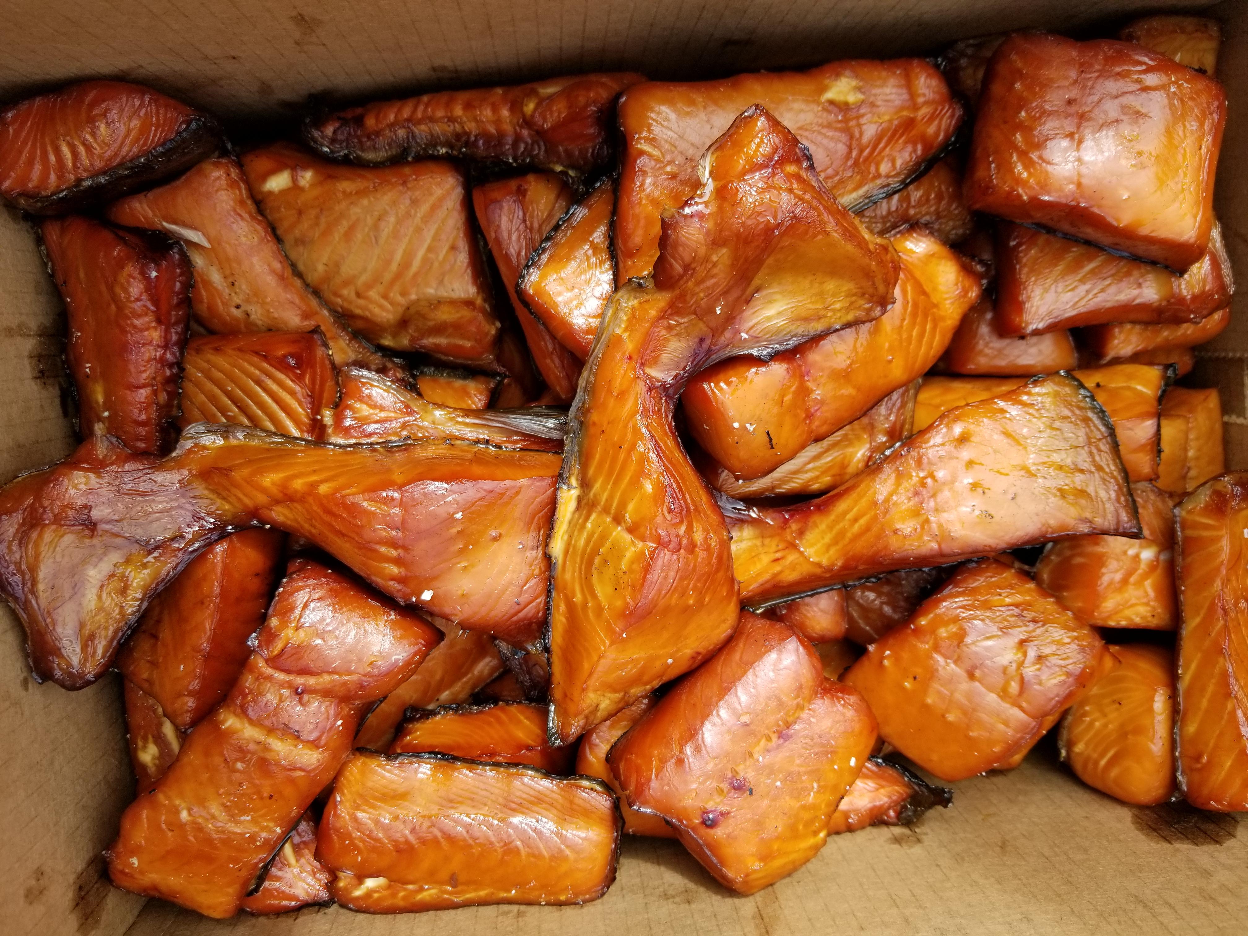 Smoked Alaskan King Salmon | Scrolller