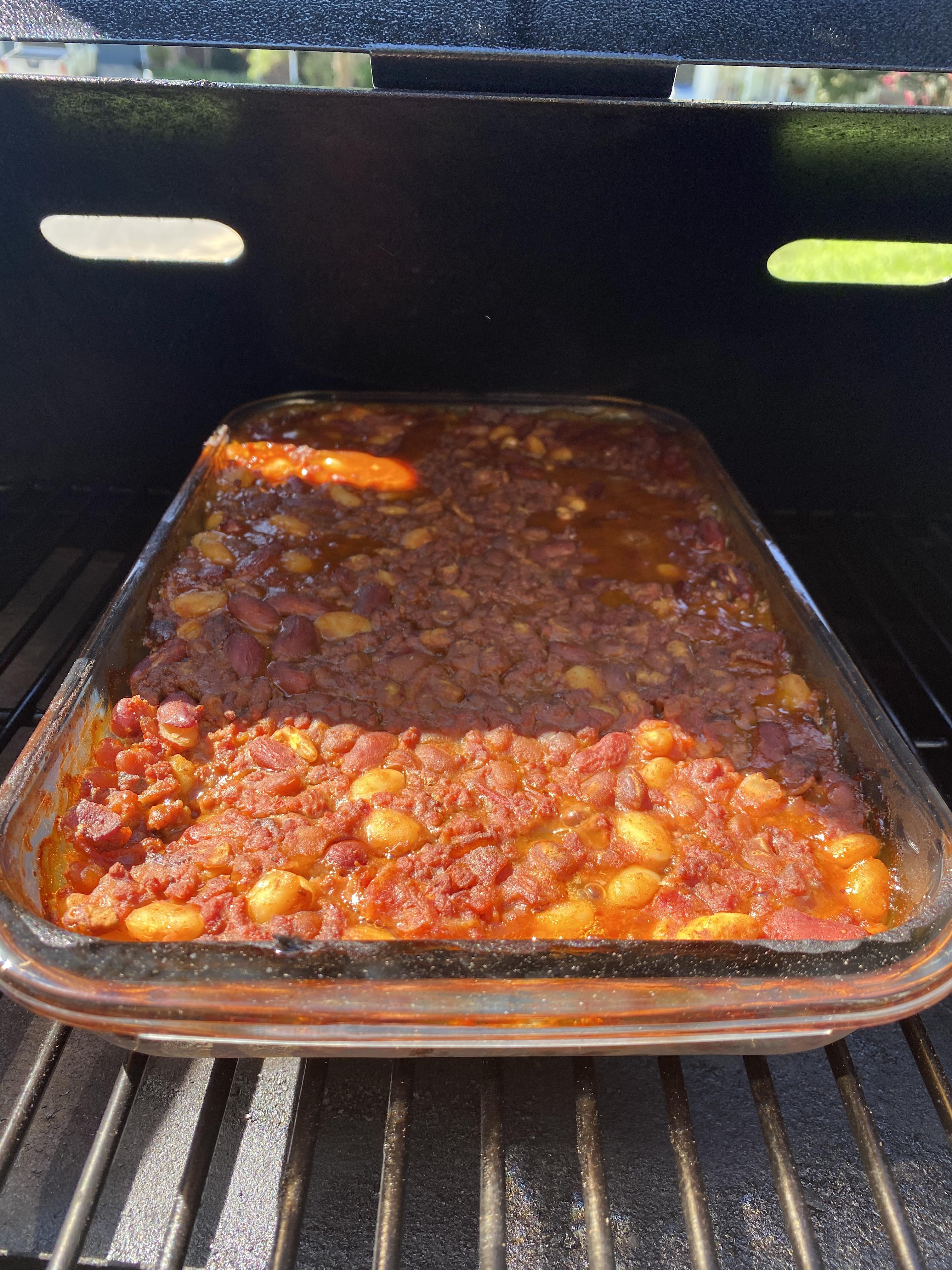 Smoked baked beans! | Scrolller