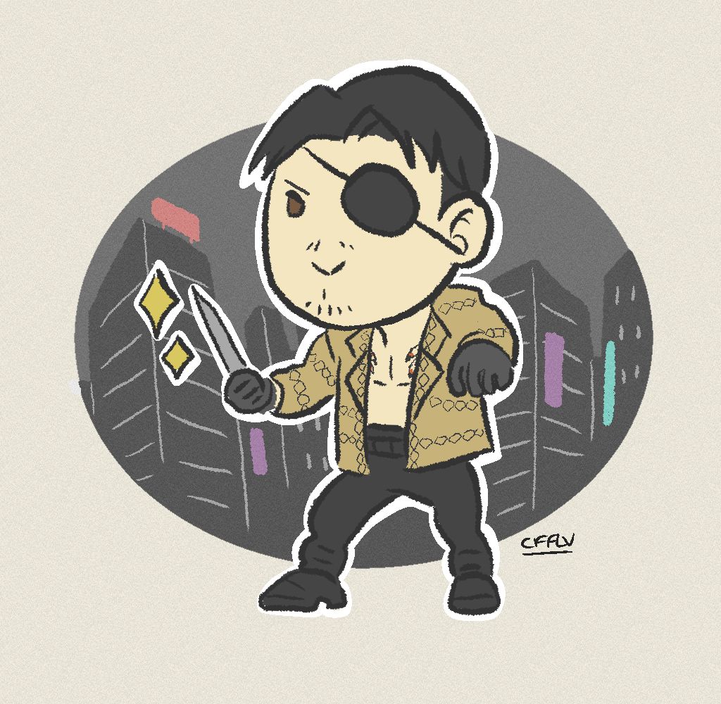 Smol Majima - by karumen_art | Scrolller