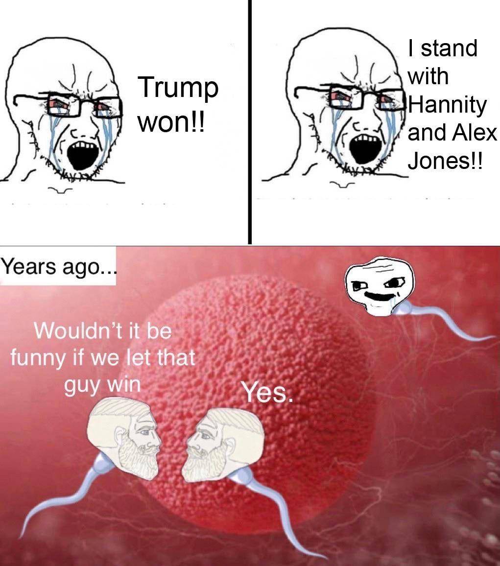 Smooth brain loves Daddy Trump too | Scrolller