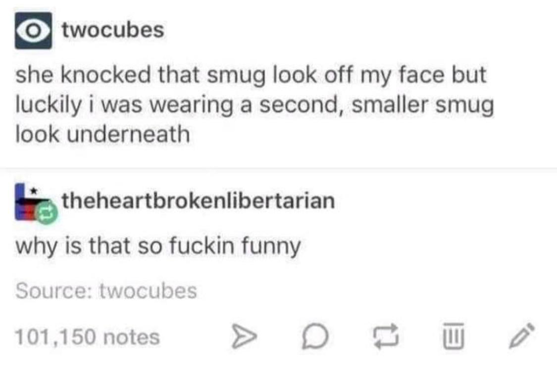 Smug Looks Scrolller