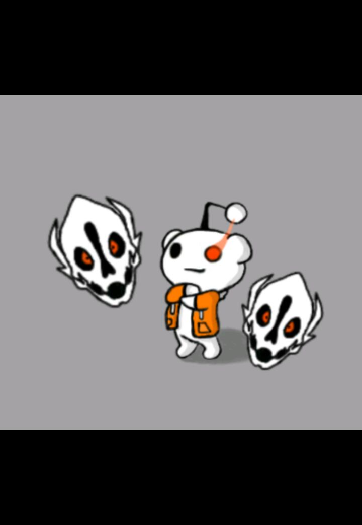Snoo but he's Sans. | Scrolller