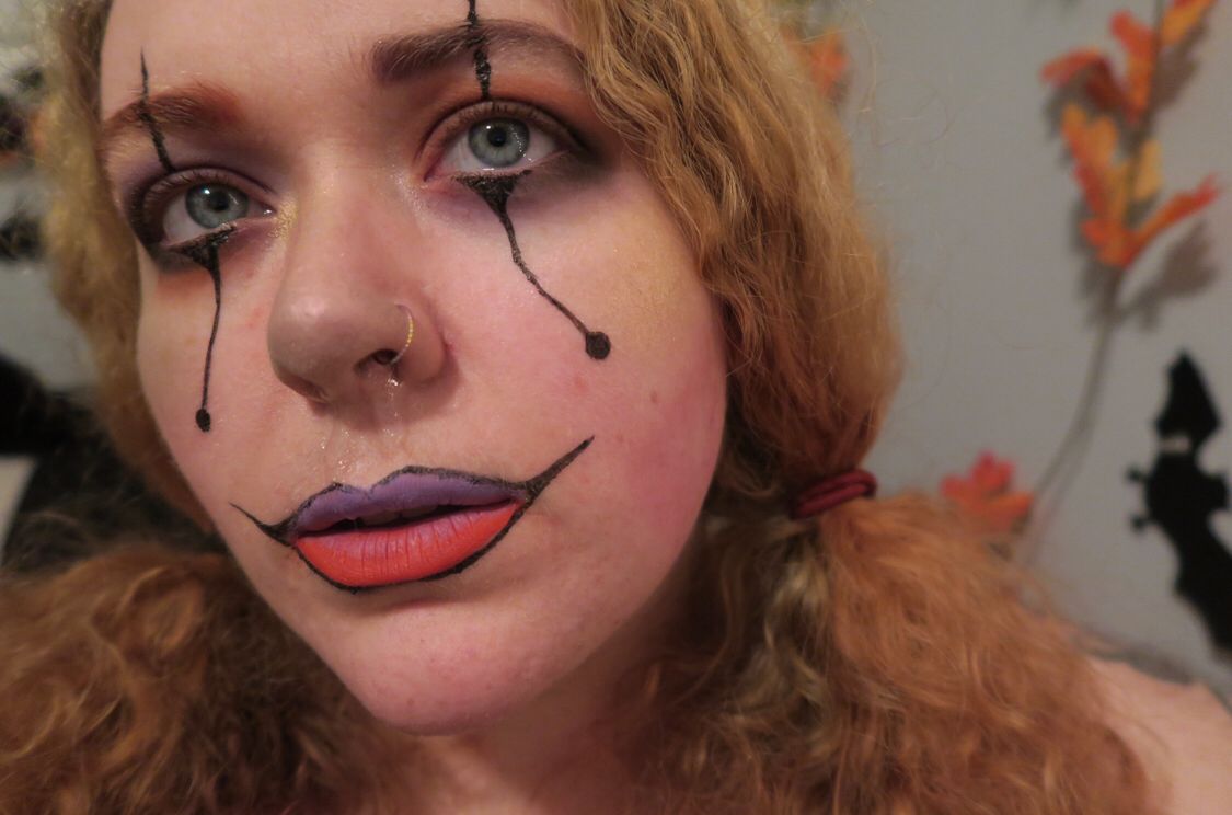 Snotty pic from the Halloween video we filmed last week | Scrolller