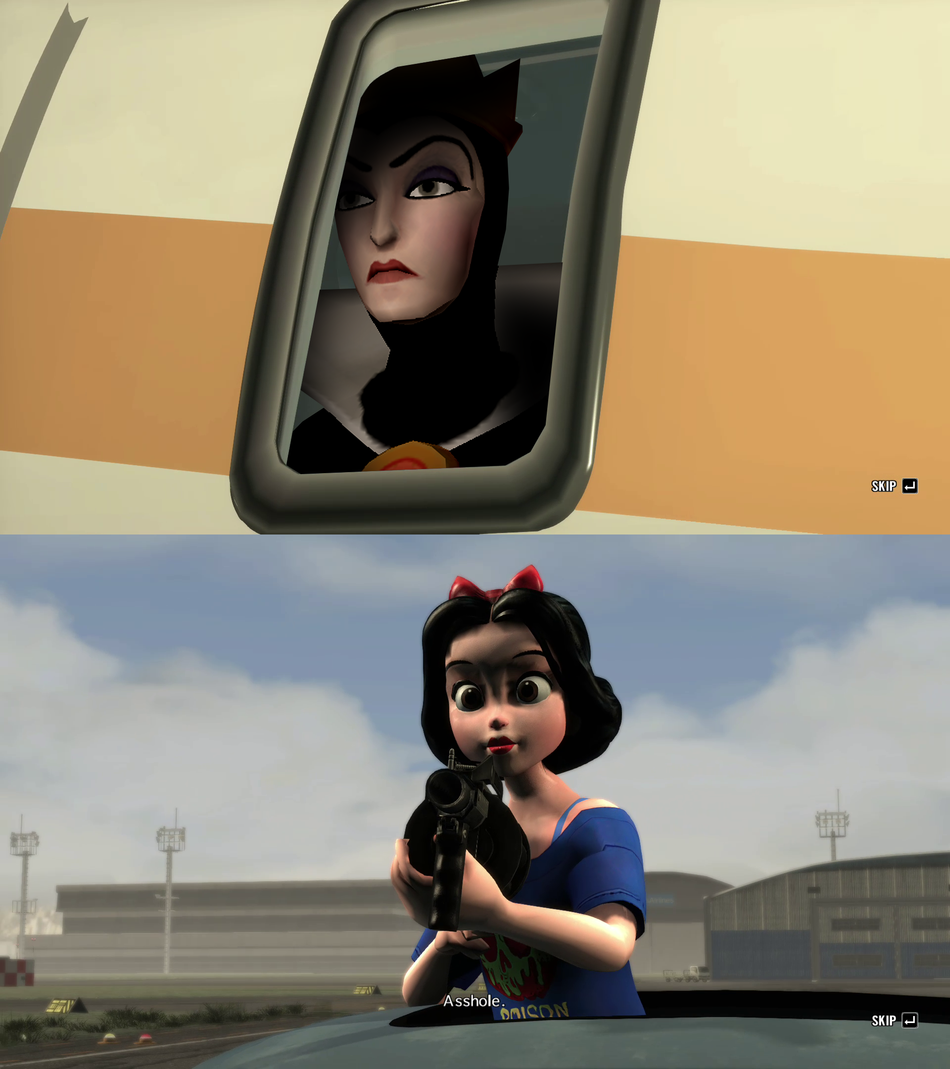 Snow White finally snapped. | Scrolller