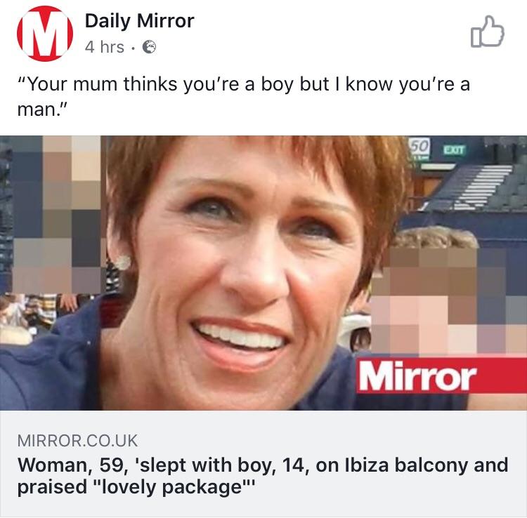 So basically she’s a pedo | Scrolller