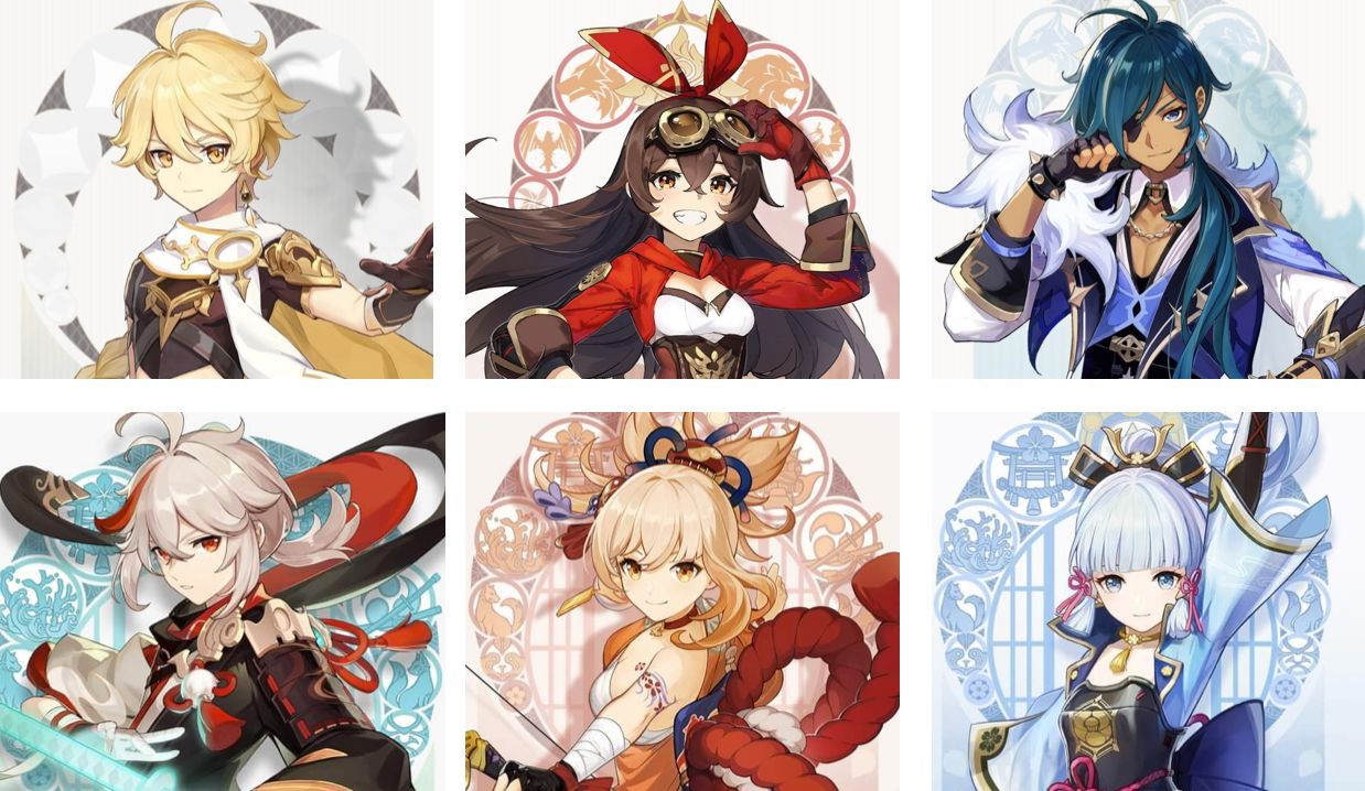 So basically the new Inazuma characters are the Mondstadt starting 3 but better | Scrolller