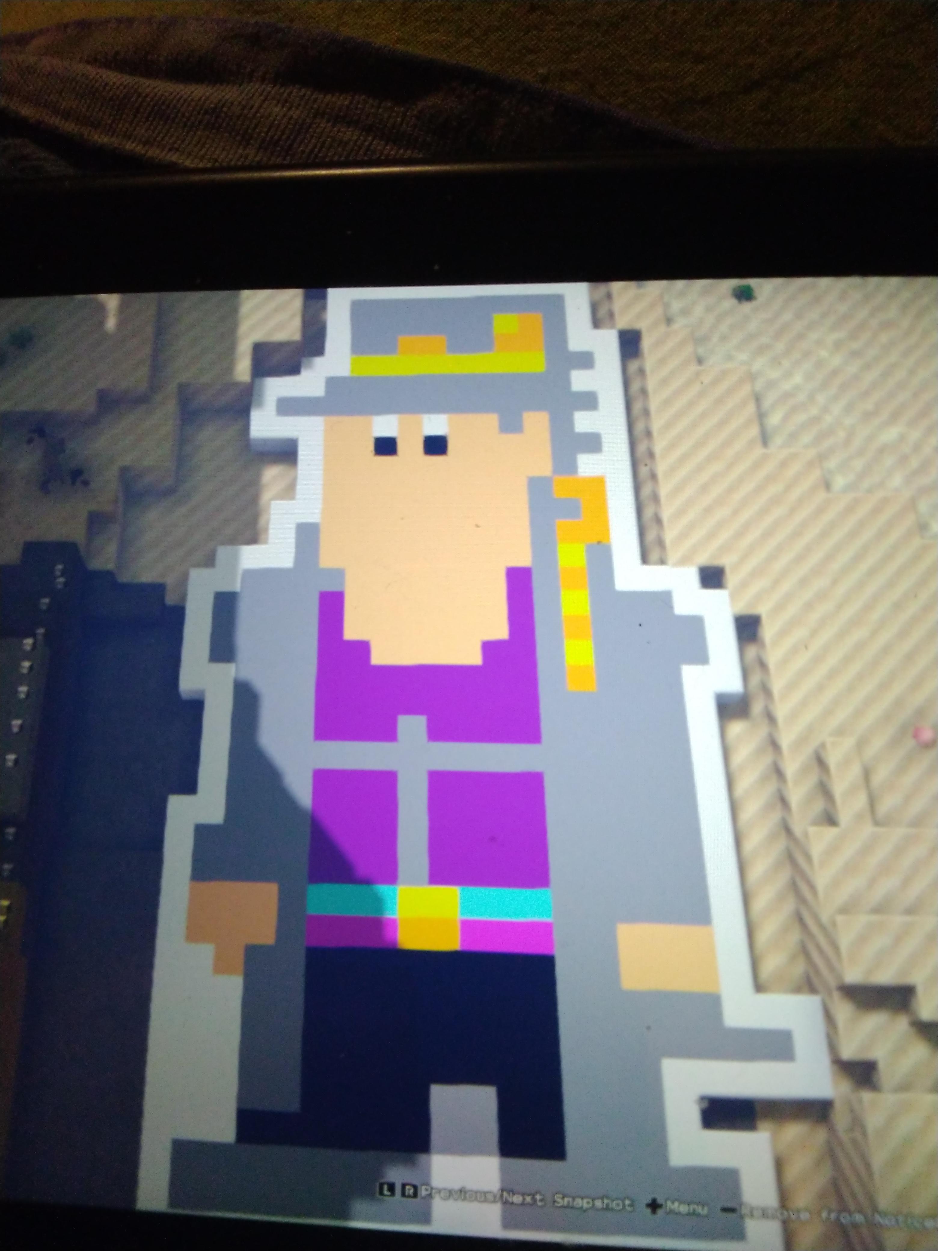 So, i did a jotaro pixel art... | Scrolller