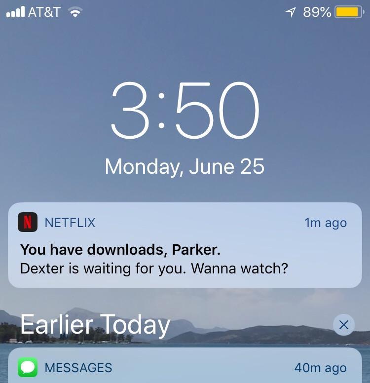 So I got this notification from Netflix... Should I be scared? | Scrolller
