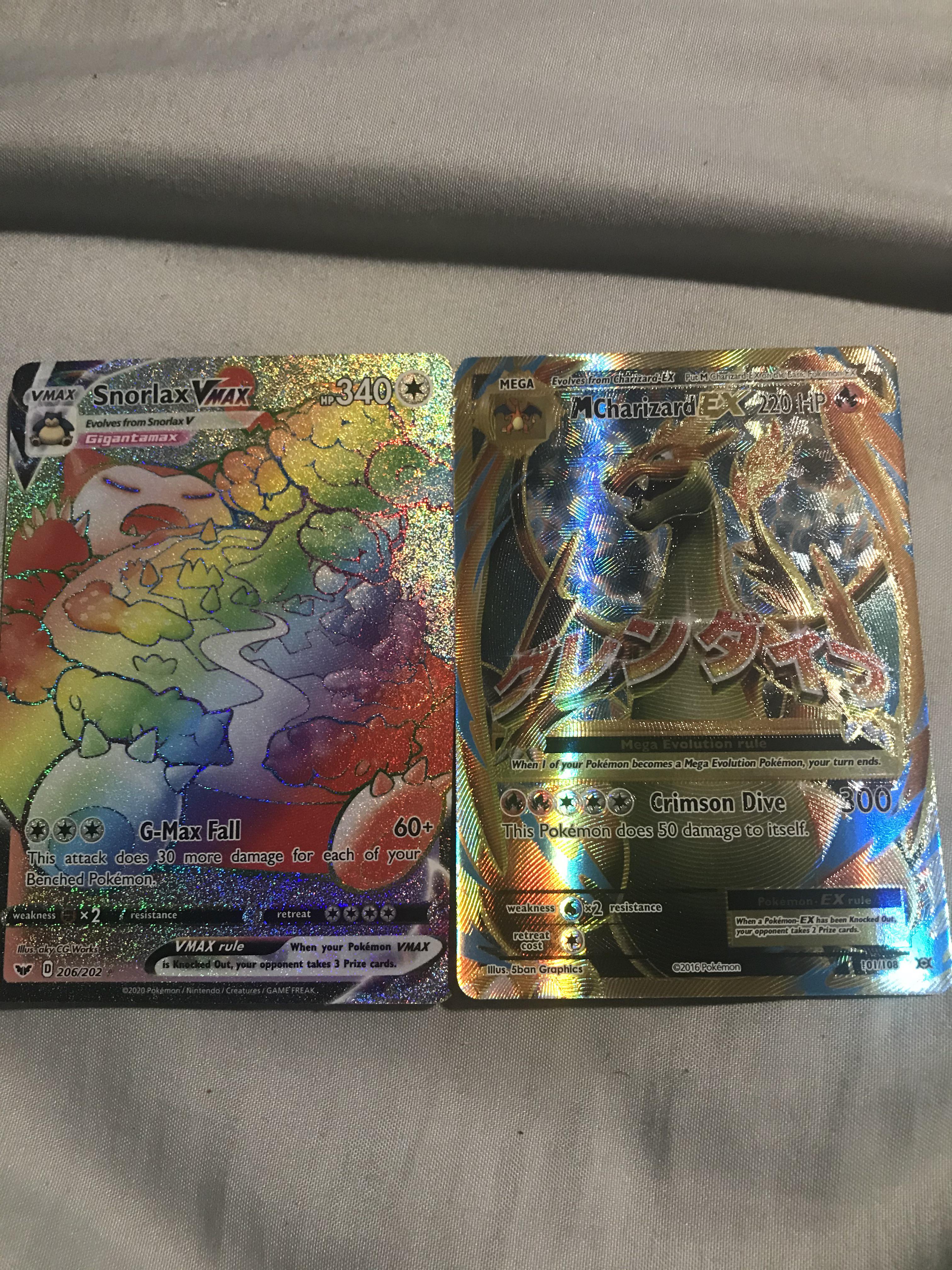 So I pulled these the other day from a sword and shield bay set pack and evolutions | Scrolller