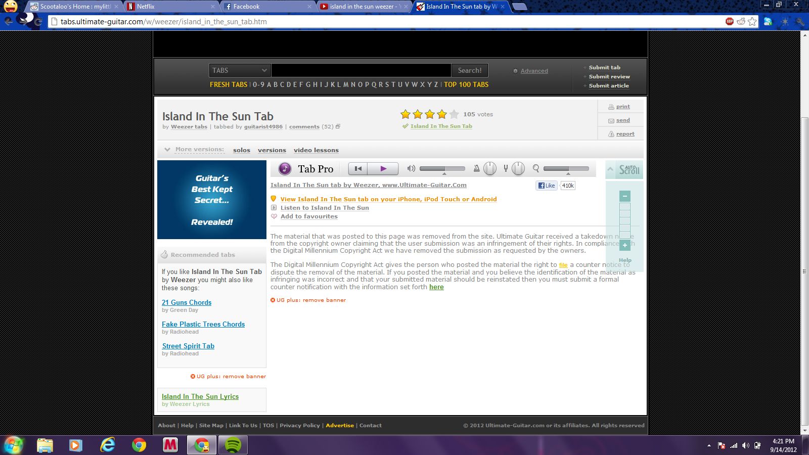 So the Digital Millennium Act is slowly taking our tabs... | Scrolller