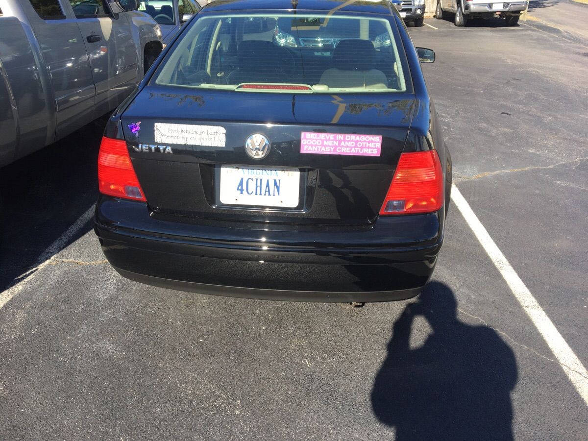 So the infamous 4chan drives a VW | Scrolller