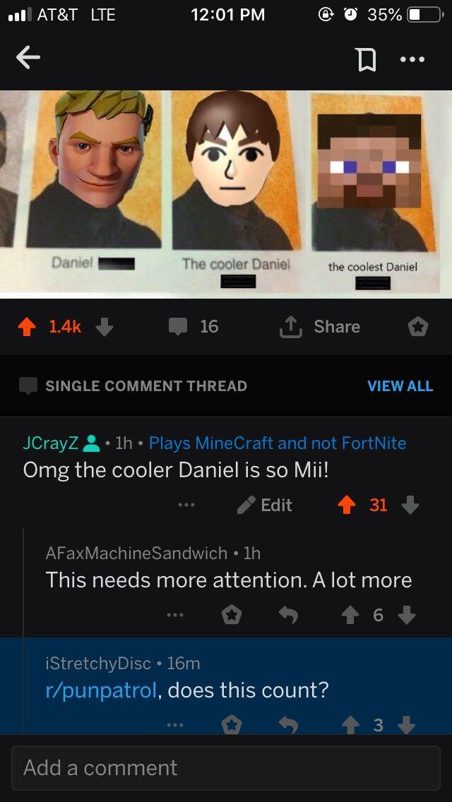 So who is the coolest Daniel of all Daniels? | Scrolller