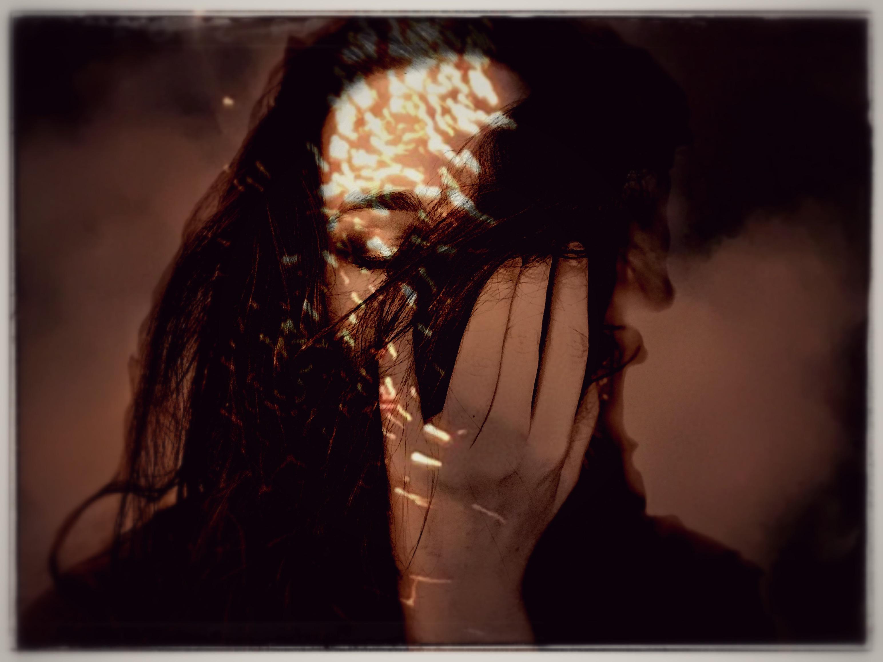 Social distancing, self reflection portrait. | Scrolller