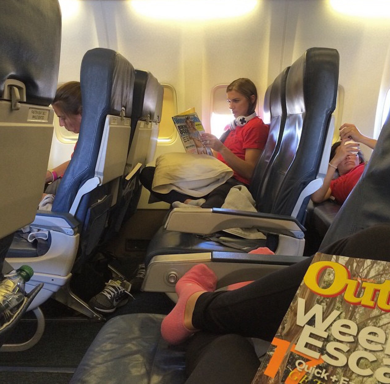 Socks on a plane | Scrolller