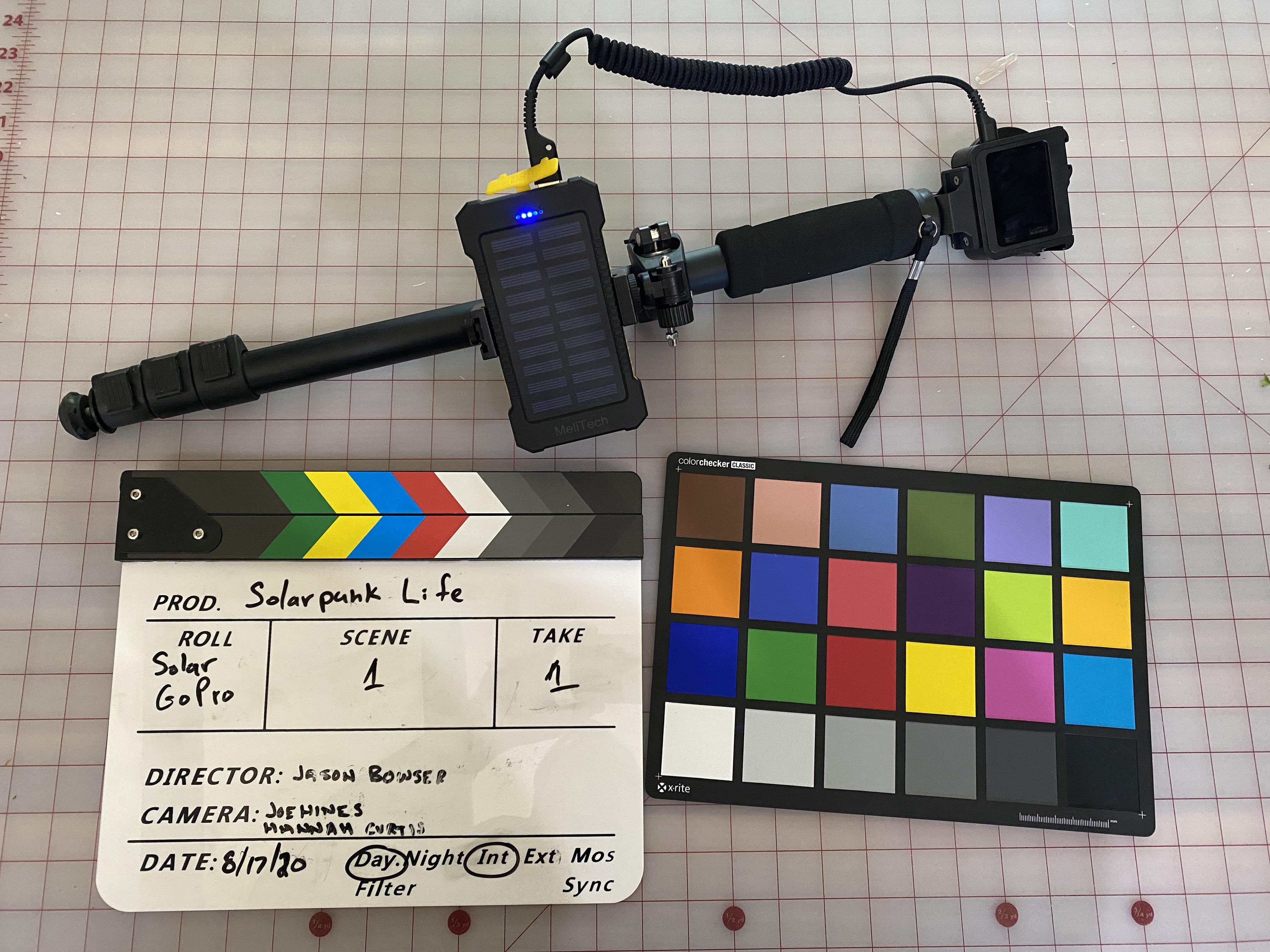 Solar powered GoPro | Scrolller