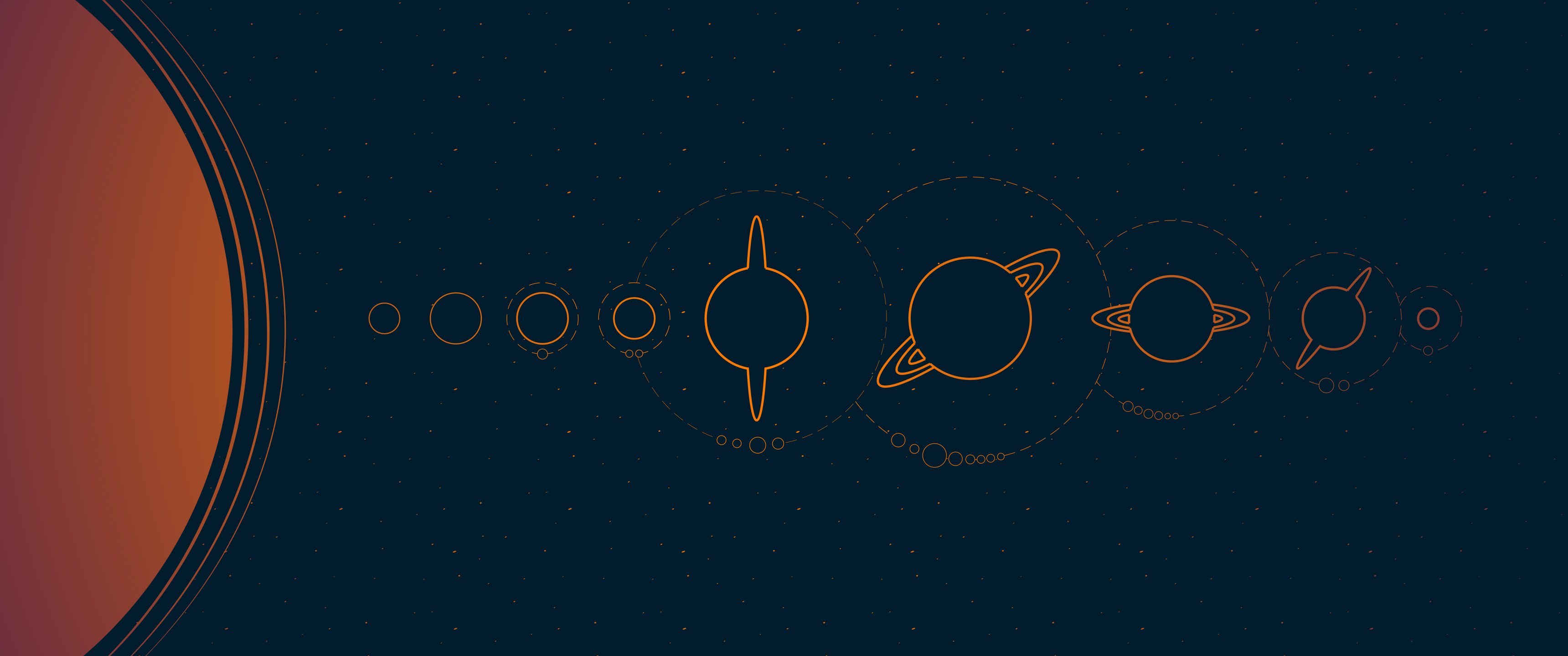 Solar system like GoodSpeed deskmat | Scrolller
