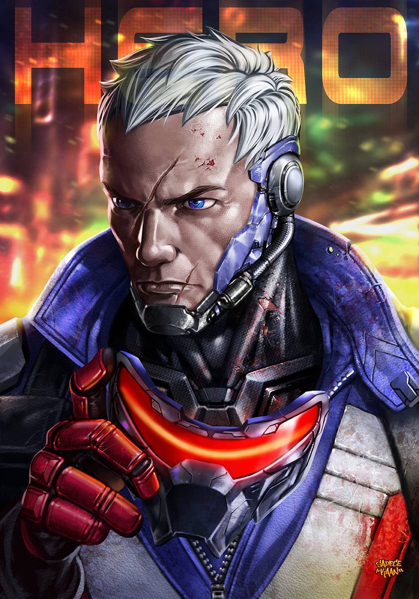 Soldier 76 by sadeceKAAN | Scrolller