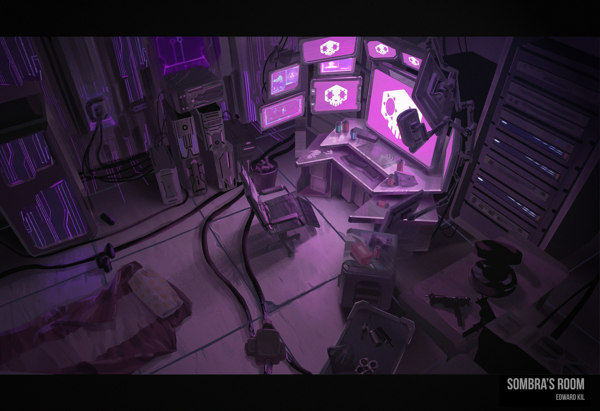 Sombra's Room by Edward Kil | Scrolller