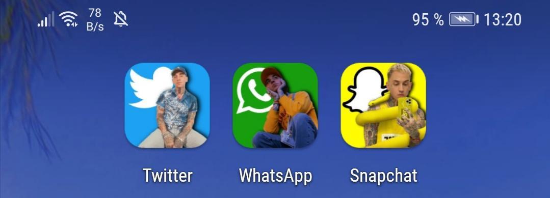 some blackbear themed custom app icons | Scrolller