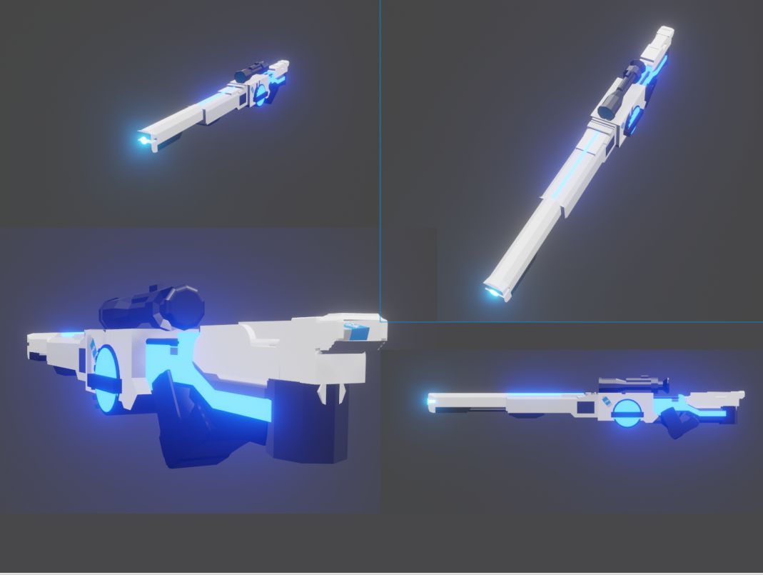 Some concept art of a railgun for Karlson 3D. I hope Dani sees this! :D | Scrolller