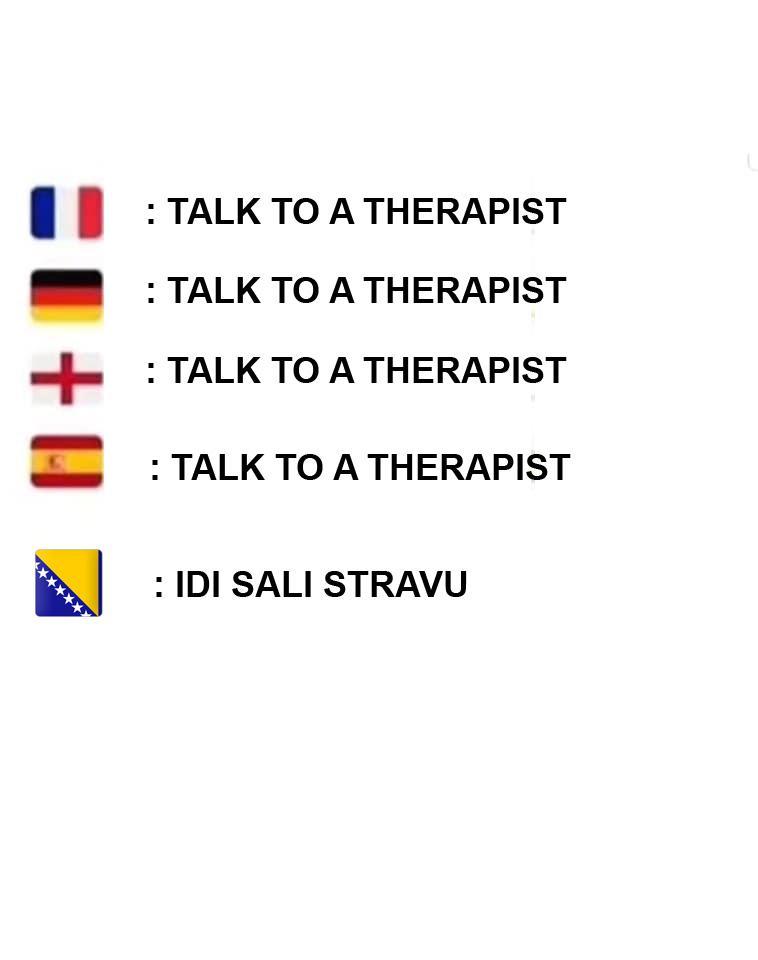 Some cultural differences, jebem ti ponedjeljak. | Scrolller