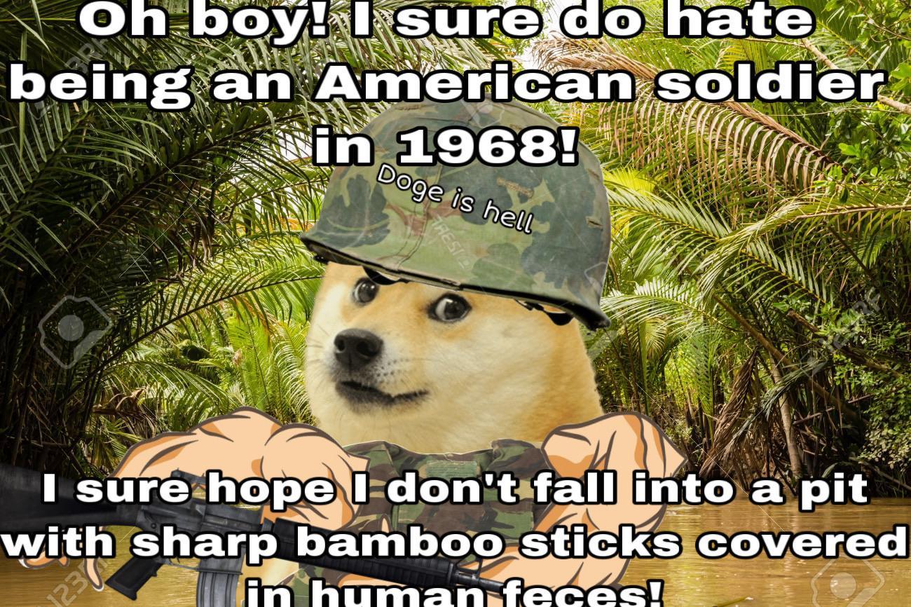 Some doge are born made to wave the flag | Scrolller