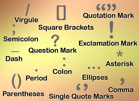 Some Most Used Punctuation Marks | Scrolller