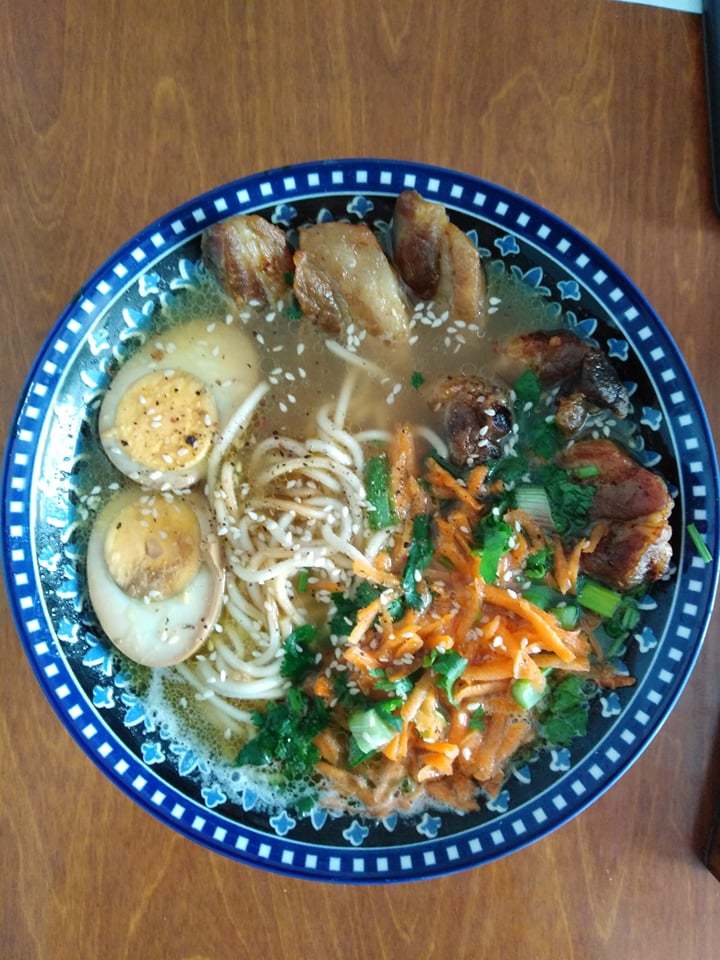 Some Ramen with Pork Belly + Sesame Oil I made the other day. | Scrolller