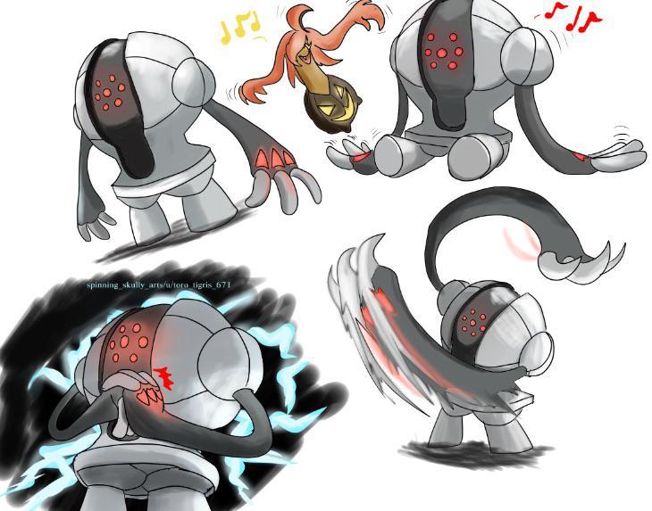 Some registeel drawings and a gourgeist | Scrolller
